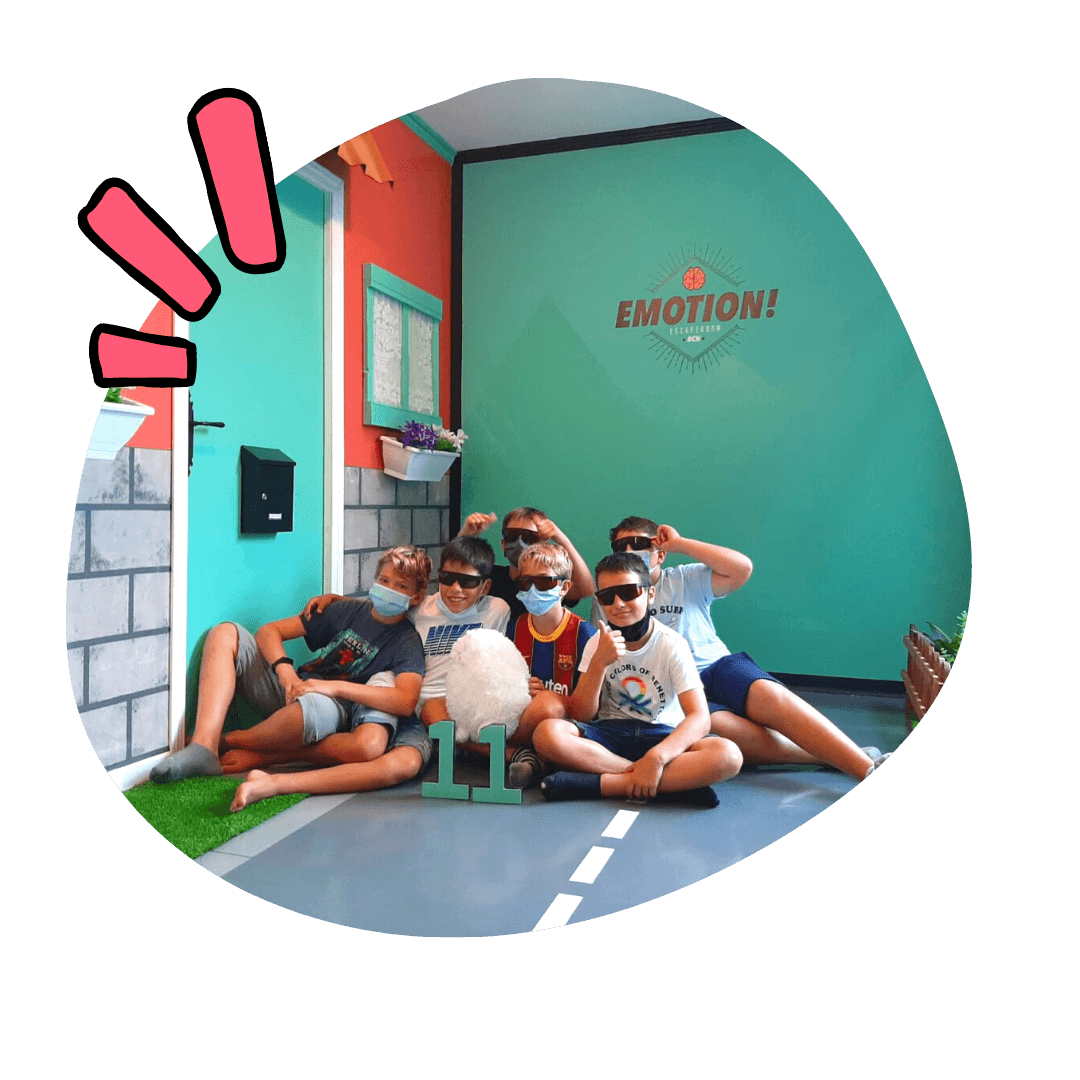 拾 EMOTION! - ¡El Escape Room para Niños y Adolescentes!